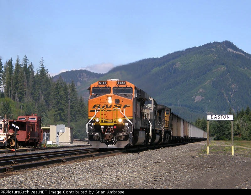 BNSF 6158 East